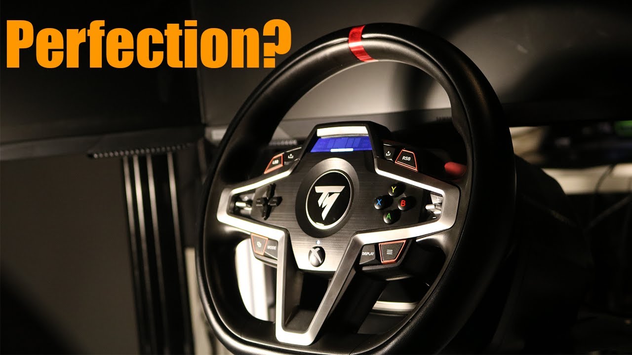 The Perfect Racing Wheel? Thrustmaster T248 Review. [GIVEAWAY!] - YouTube