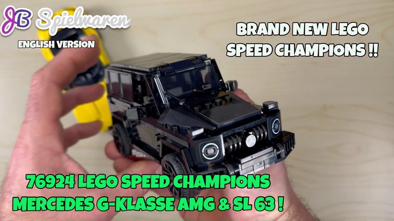 Is this the best LEGO Speed Champions Set? Brand new 76924 Mercedes ...