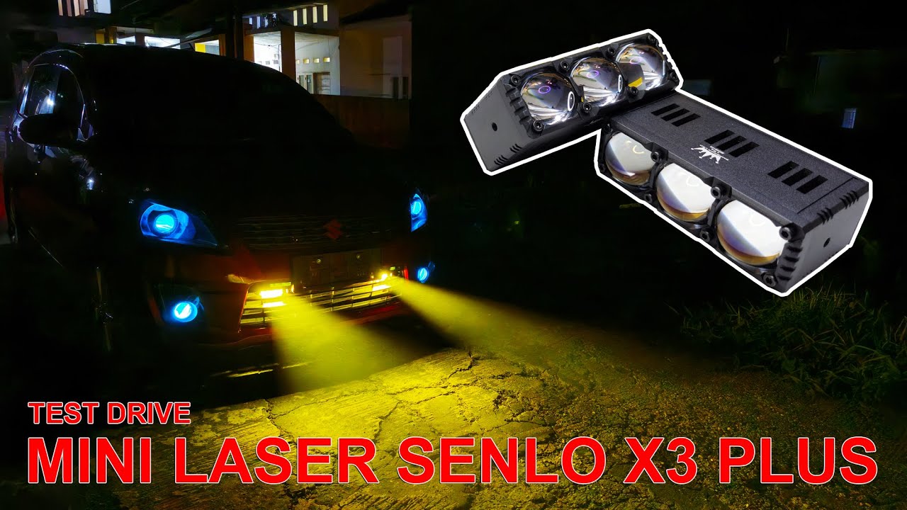 Test Drive Mini Laser Senlo X3 Plus - YouTube