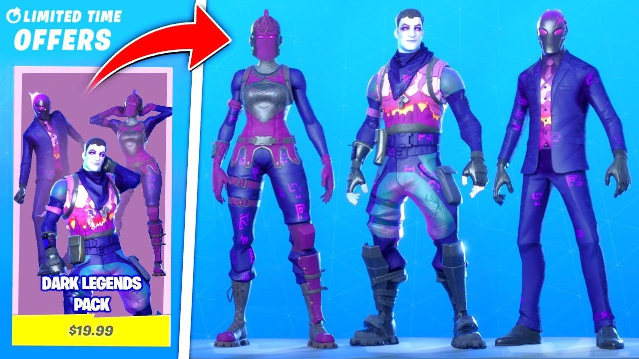*NEW* Leaked "DARK LEGENDS" Pack in Fortnite.!! (Dark Jonesy, Dark Red ...