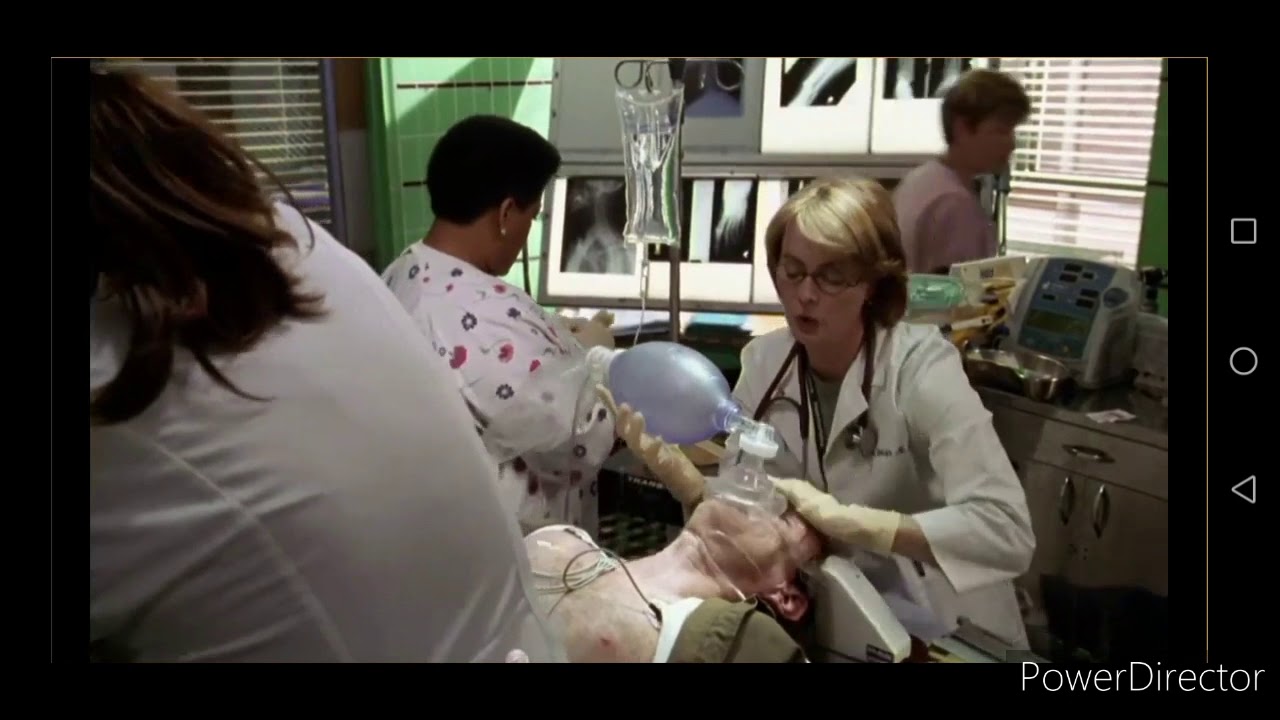ER a patient pushes Carter of a gurney - YouTube