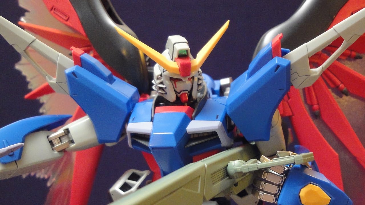 MG Destiny Gundam (Part 4: Verdict) Extreme Blast Mode: Seed Destiny ...
