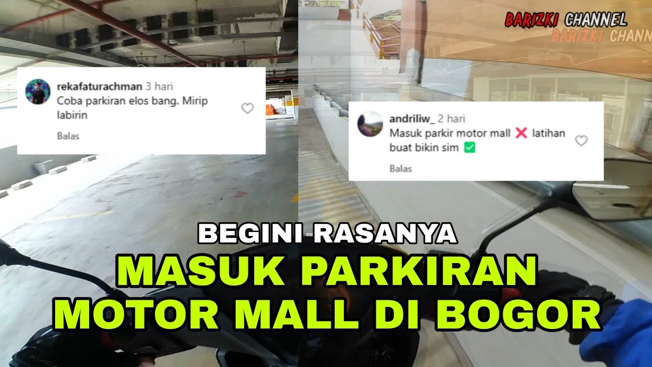 LABIRIN ELOS & PARKIRAN BARU JAMBU DUA TUTOR PARKIR MOTOR DI BASEMENT ...