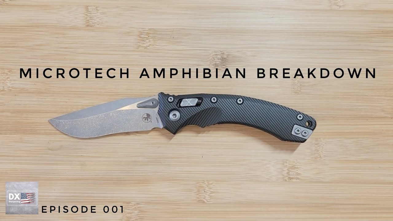 Microtech Amphibian | Breakdown Episode 001 | An In-Depth Look at ...
