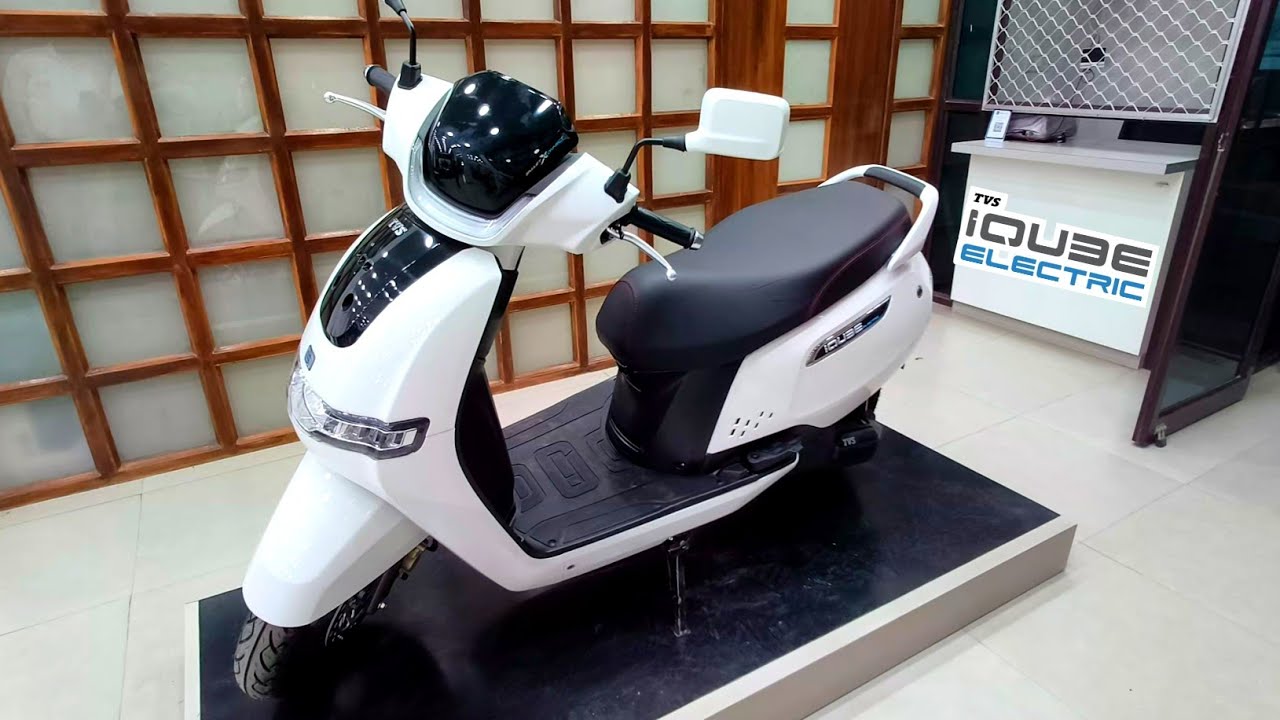 New Tvs iQUBE Electric Scooter😱Features Mileage Price || Full Detailed ...
