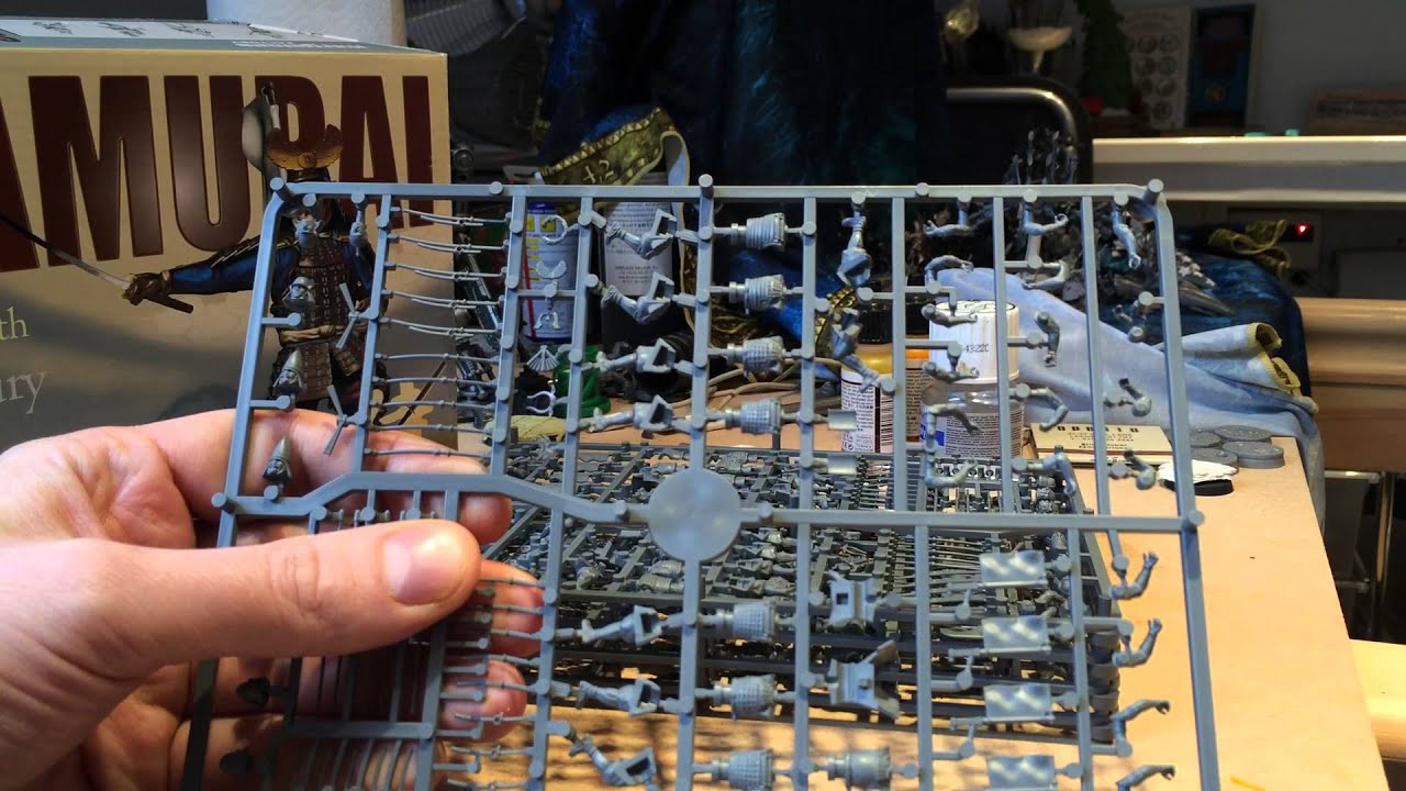 Unboxing Wargames Factory Samurai Warriors - YouTube