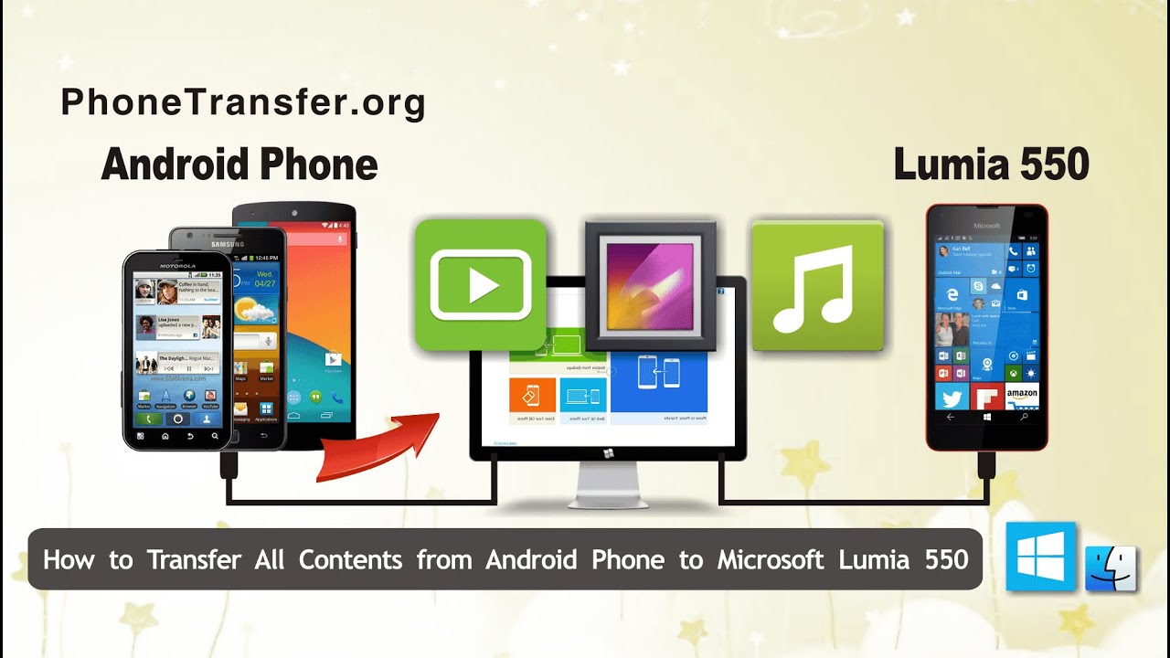 How To Sync All Contents From Android Phone To Microsoft Lumia 550 By how-to-sync-all-contents-from-android-phone-to-microsoft-lumia-550-by