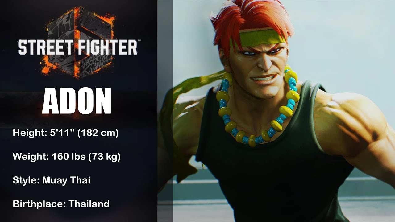 Street Fighter 6 - ADON - YouTube