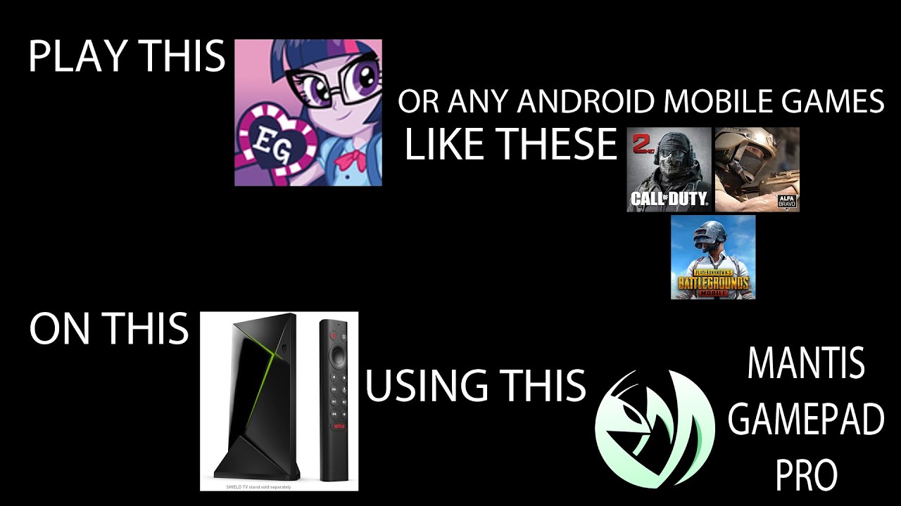 Mantis Gamepad Pro on the Nvidia Shield Android TV 2017 - YouTube