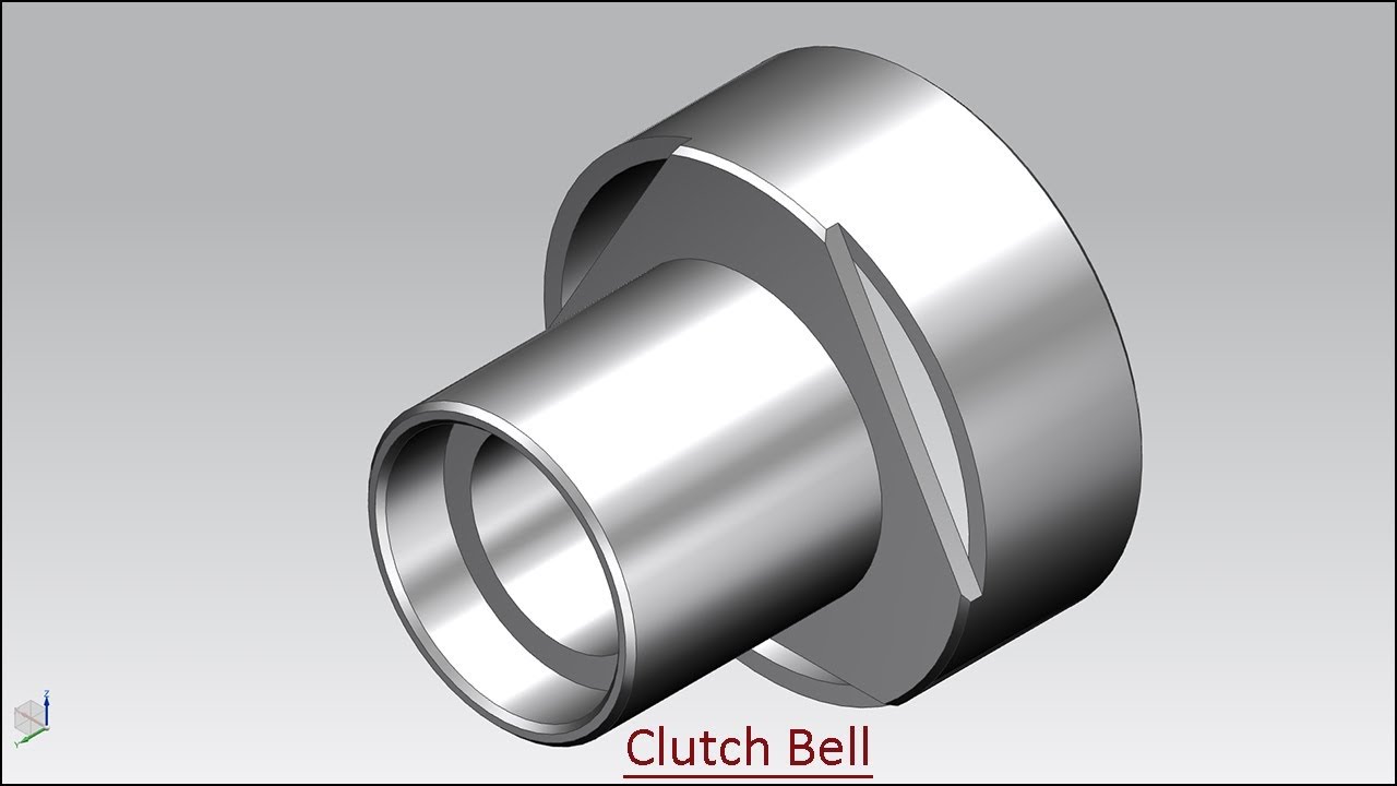 Clutch Bell (Siemens NX Tutorial) - YouTube