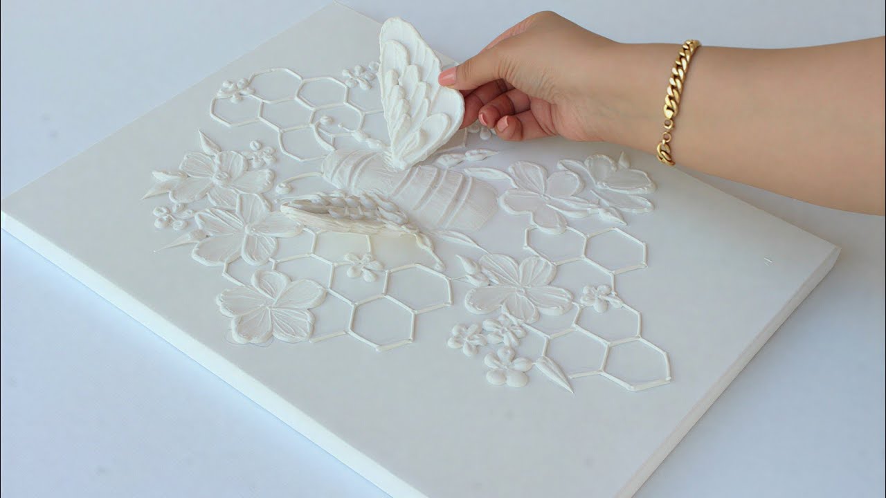 You Won’t Believe This White 3D Painting Is Made Only with Texture ...
