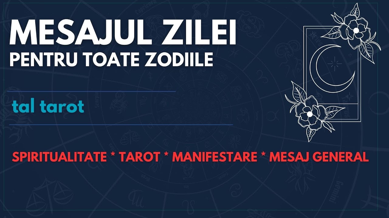 MESAJUL ZILEI - 13 noiembrie - ROATA NOROCULUI SE ACTIVEAZĂ PENTRU TINE ...