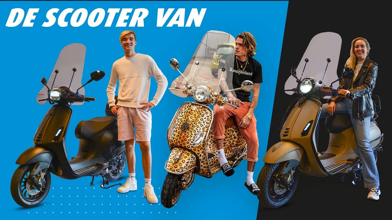DE SCOOTER VAN | TONY JUNIOR, GIO & MELANIE LATOOY! - YouTube