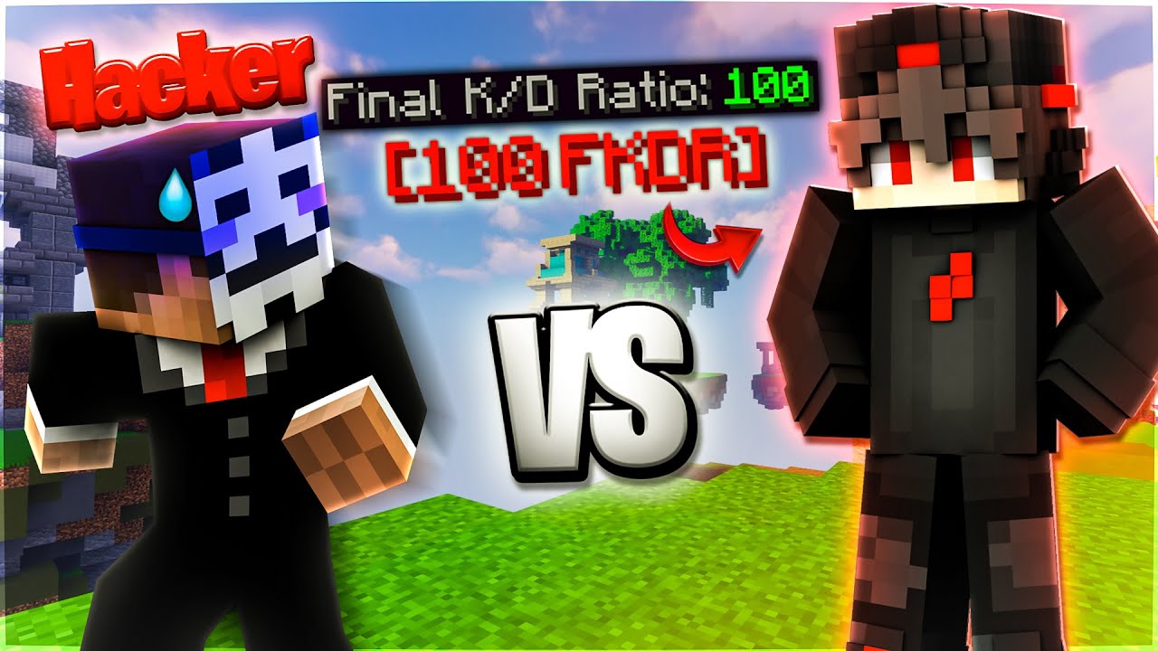 100 FKDR vs a HACKER in Bedwars - YouTube