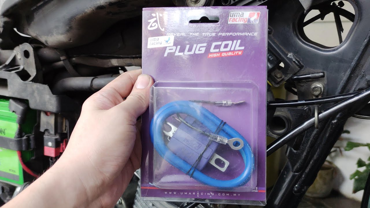 Yamaha YTX 125 Ignition Coil and Sparkplug from UMA Racing (DIY) - YouTube