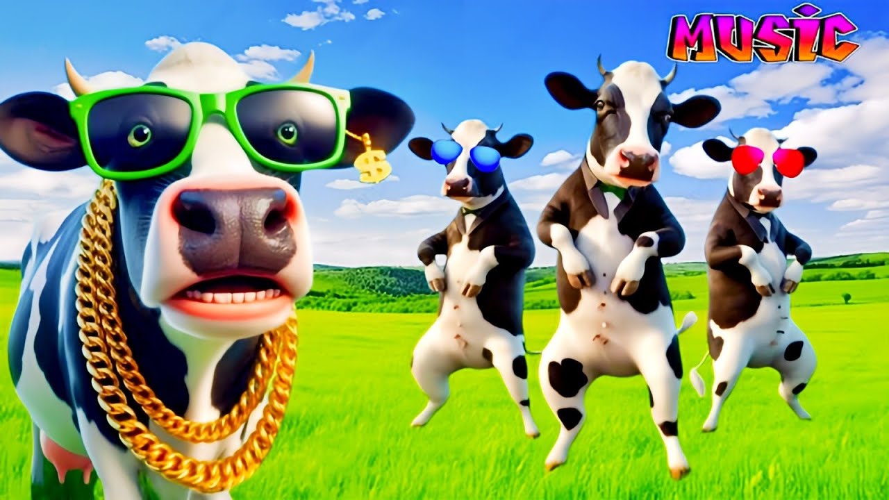 FUNNY COW DANCE - 74 | COW DANCE & COW VIDEO| DANCING COW - YouTube