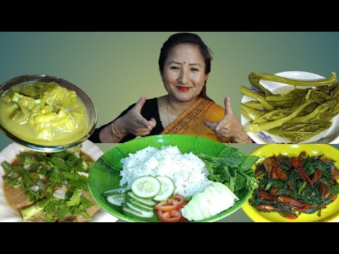 Khajing Kanghou Khuhaosidi Yongchak Eronba Chamfut Salad ll Prawn With ...