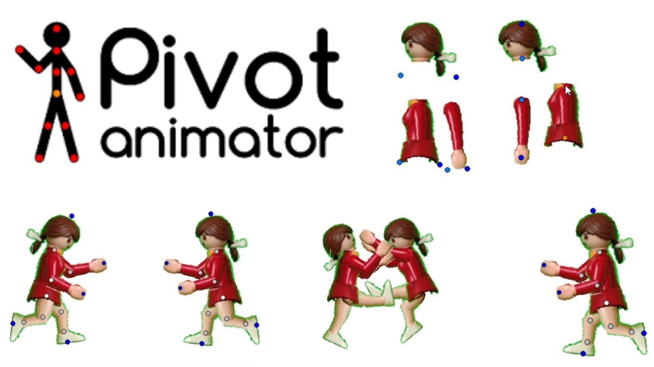 Pivot Animator jak zrobić własną figurkę czyli własna postać zamiast ...