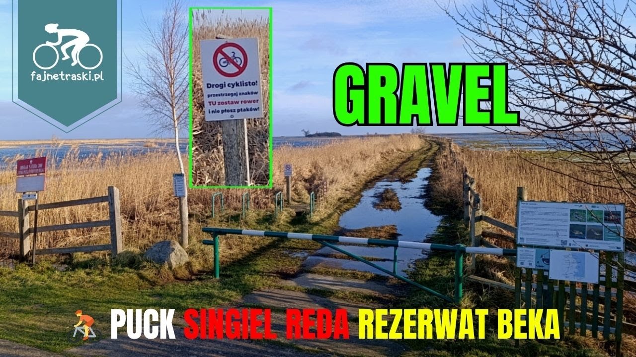 🚴 Gravelem Puck - Singiel Reda - Rezerwat Beka - YouTube