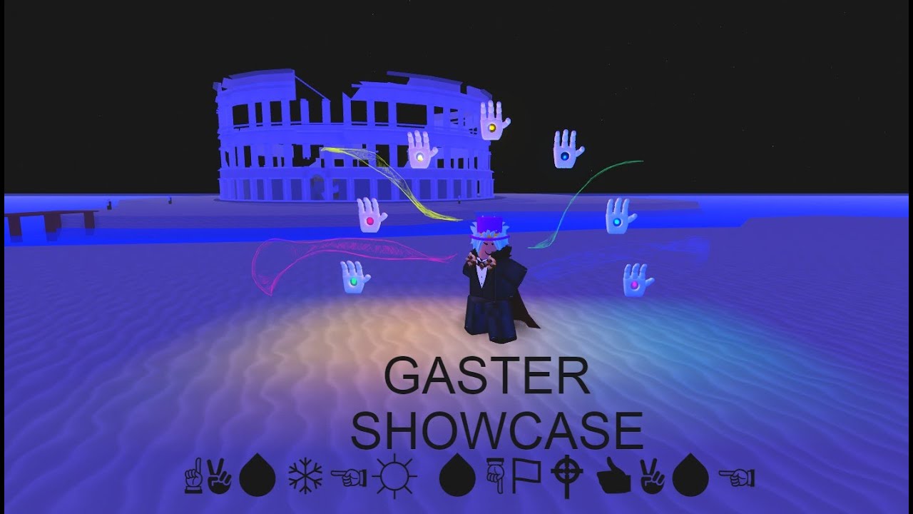 Gaster showcase (A Universal Time Roblox) - YouTube