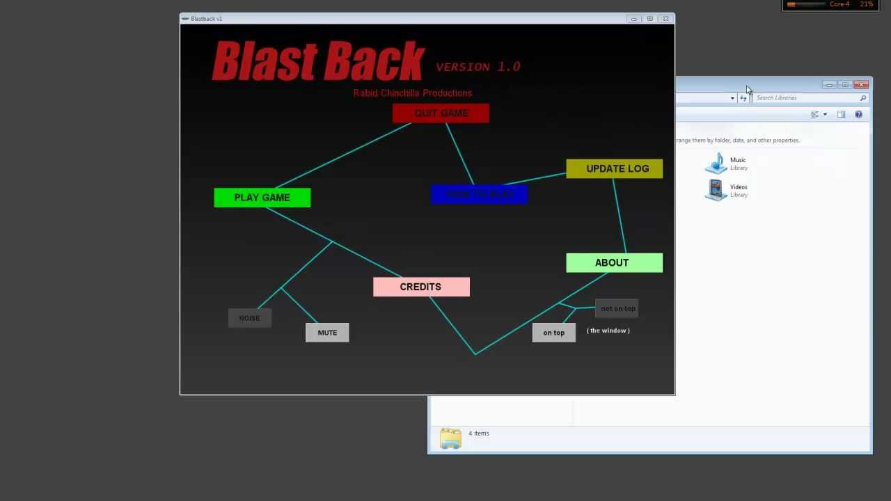 Blast Back -a 2D game in Java Episode 0 - YouTube