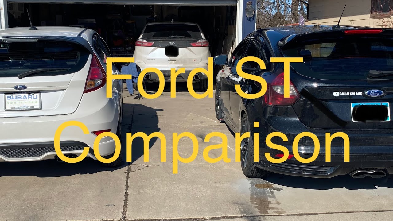 The Ford ST Comparison Video - YouTube