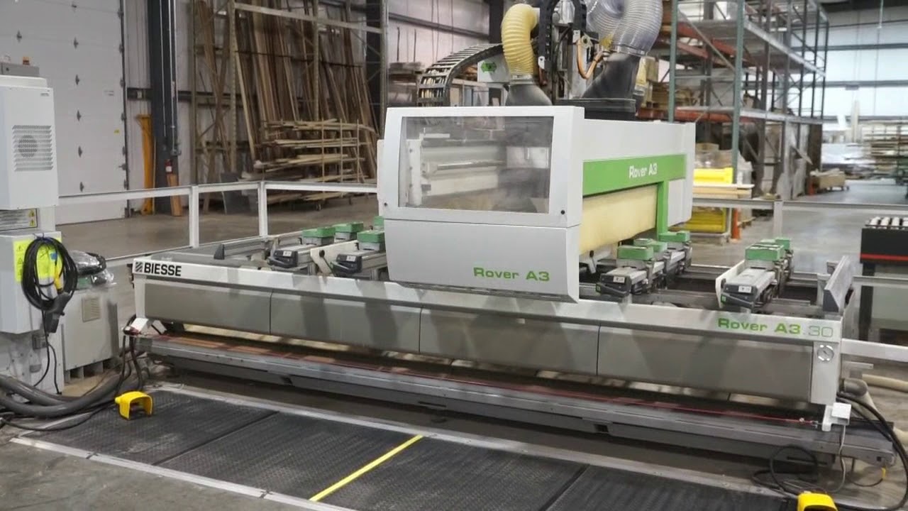 Biesse Rover A3 30 Point To Point CNC Machining Center With ATC 2007 ...