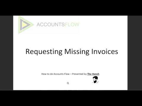 How to send a Missing Invoice Request - YouTube