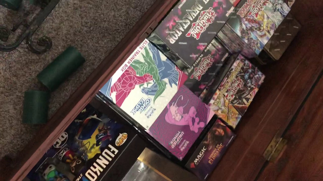 My small card collection - YouTube