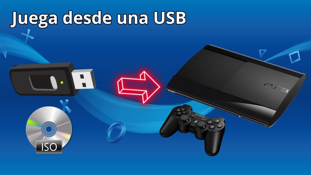 CARGA TUS JUEGOS PS3 DESDE UNA USB - YouTube