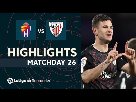 Resumen de Real Valladolid vs Athletic Club (1-3)