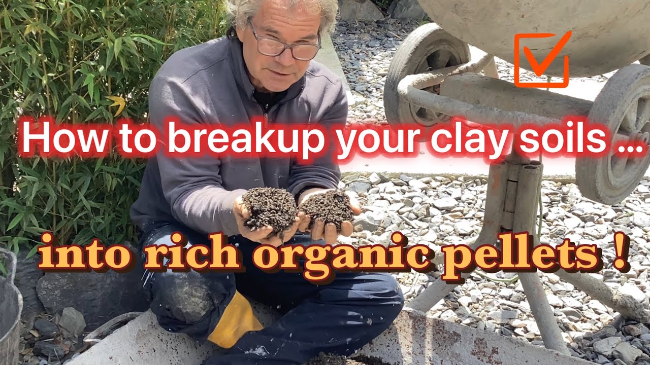 Turn clay soils into pellets that absorb water and nutrients for your ...