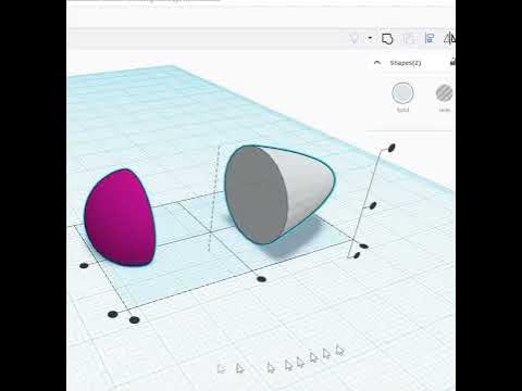 Tinkercad #8 Aligning Objects #shorts - YouTube