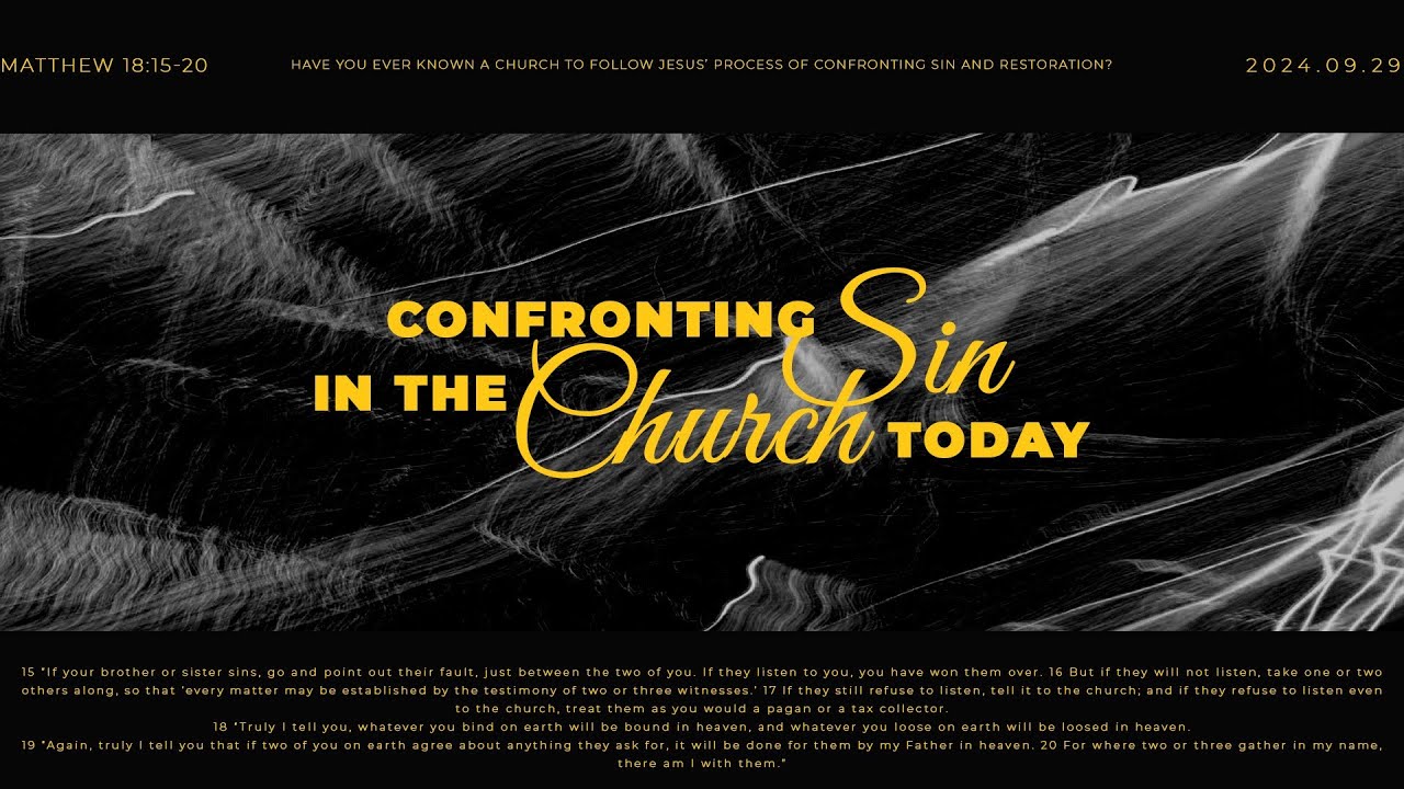Confronting Sin in The Church Today |Pr. Dr. Philip Lyn - YouTube