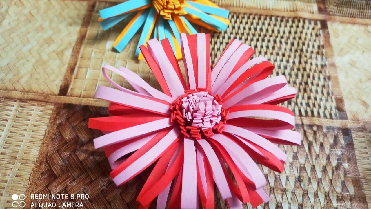simple paper craft work/easy craft/school project work/craft - YouTube