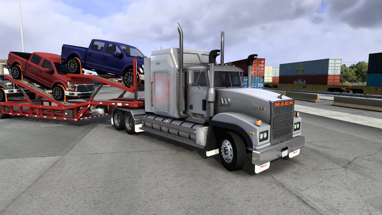 Mack Titan - American Truck Simulator - ATS - 1.48 - YouTube