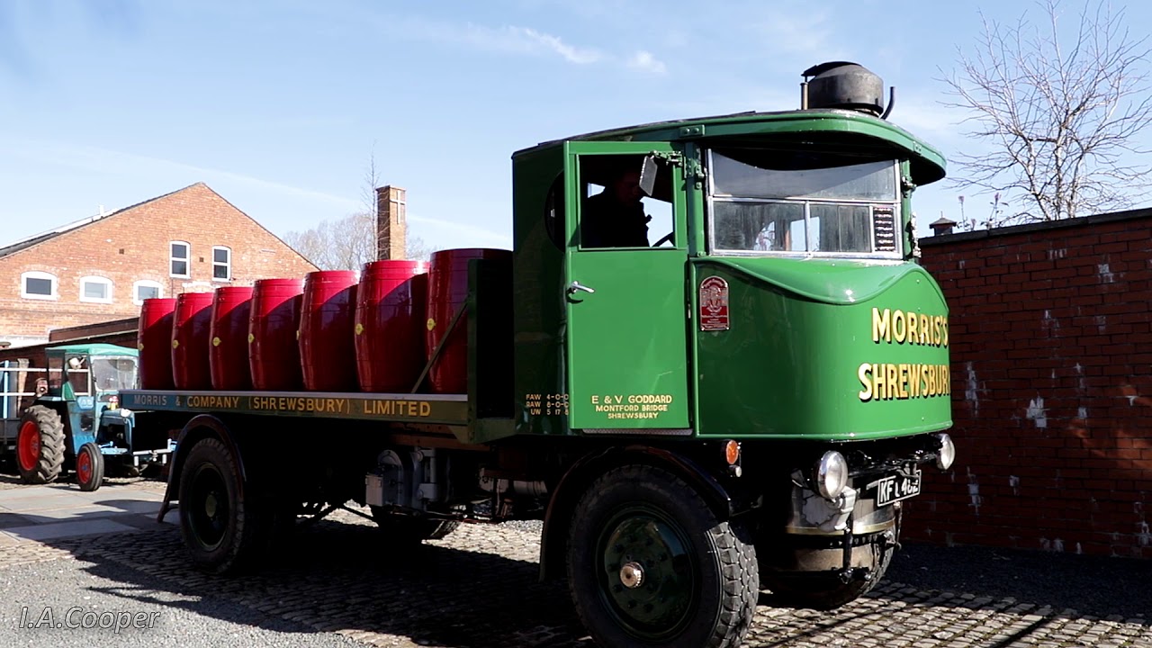 Sentinel DG4 Waggon to Coleham Pumping Station - YouTube