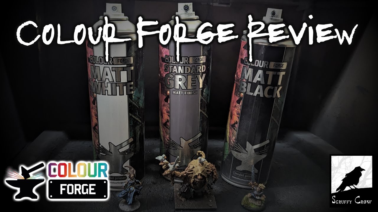 Colour Forge Zenithal Spray Review - YouTube