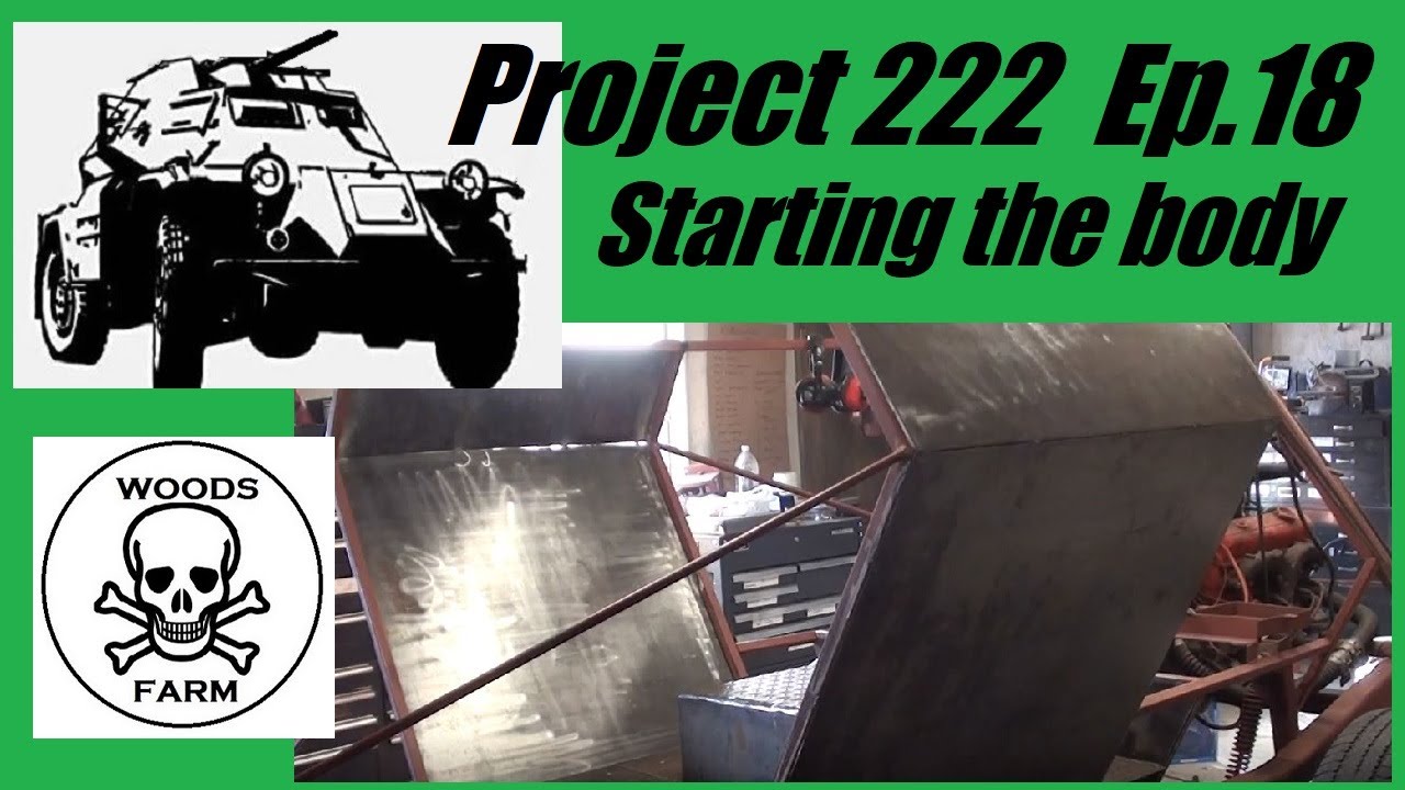 Ep 18 Project 222 sdkfz Armoured Scout Car Replica - YouTube