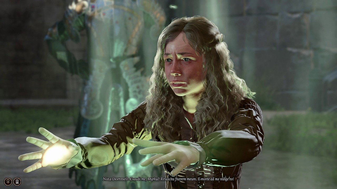 BG3 Teach Nina to Raise Garret & Absorb his Intellect (Solo, Tactician ...