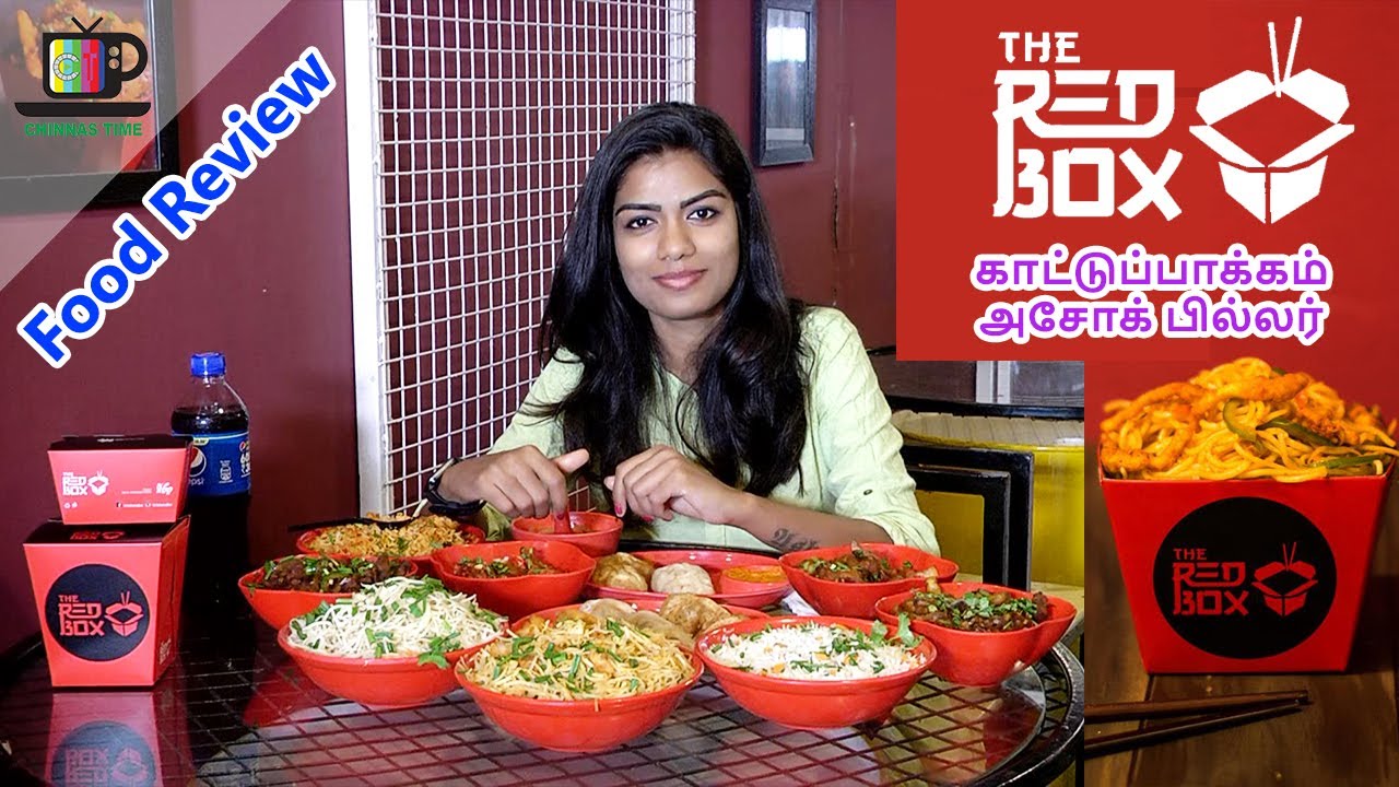 Red Box Indo Chinese Restaurant Food Review - YouTube