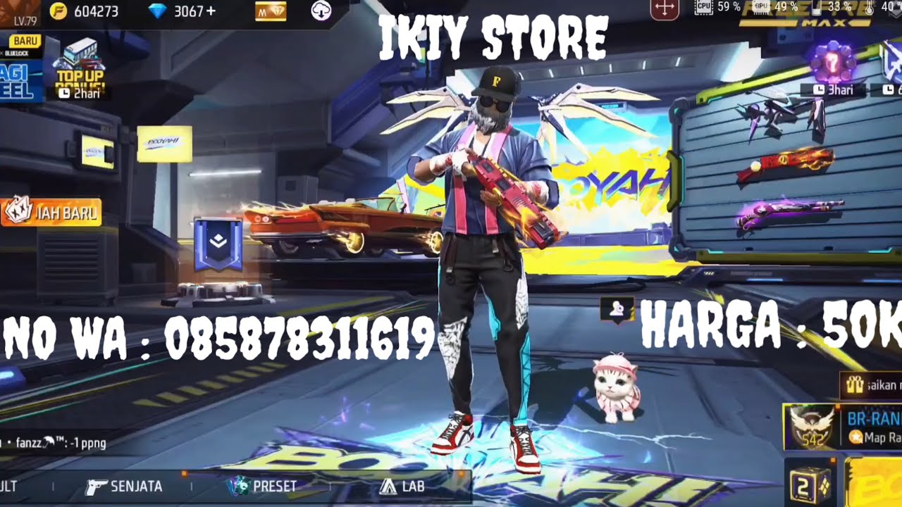 Jual Akun FF Sultan Murah Dana Pelajar Season1 2 Sg2 Opm Vault Legend ...