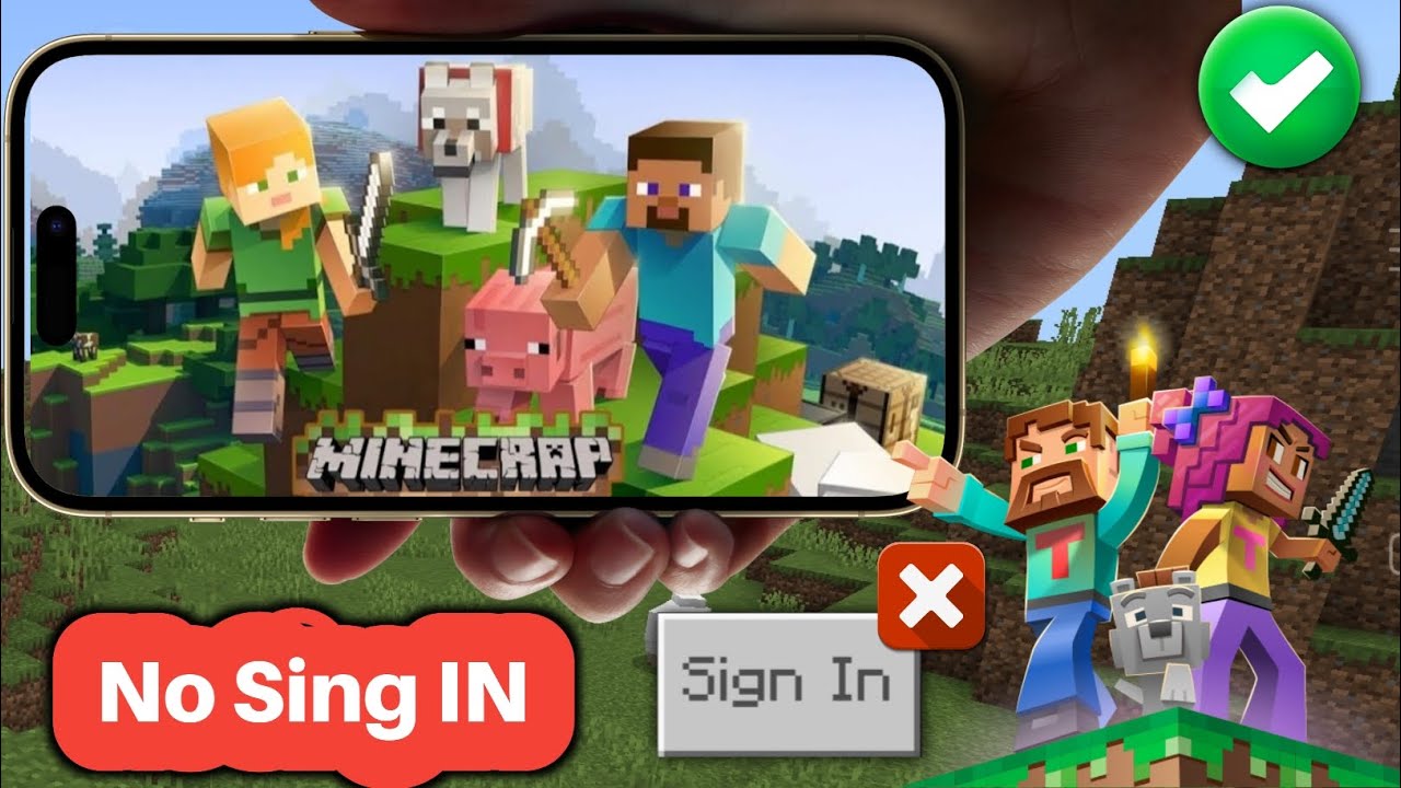 How To Play Multiplayer In Minecraft Without Sign In! - Android, IOS ...