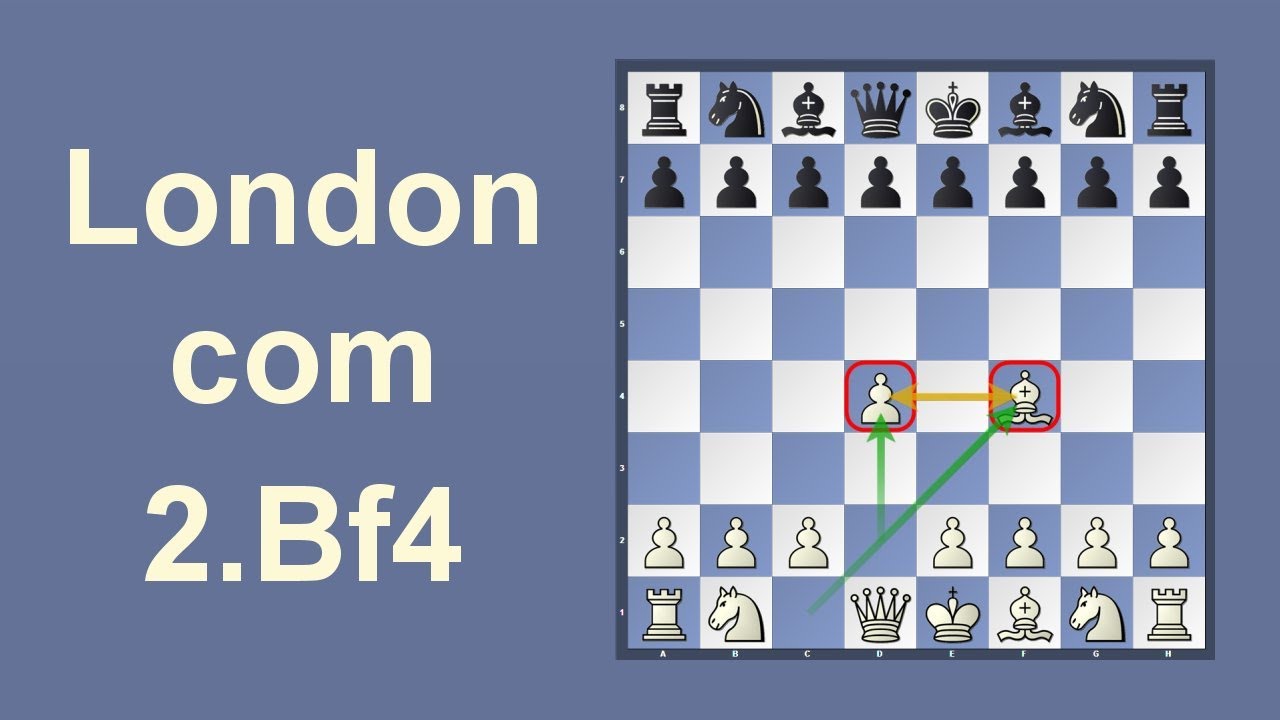Dominando o SISTEMA LONDON com 2. Bf4 | Mestre Gérson Peres - YouTube