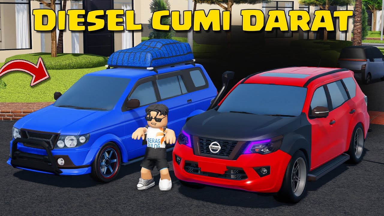 KITA MODIFIKASI MOBIL DIESEL CUMI DARAT LANGKAH DI ROBLOX - YouTube