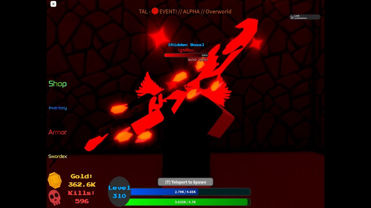 Secret Boss Location in Magmatic Complex (The Arcadian Legend) - YouTube