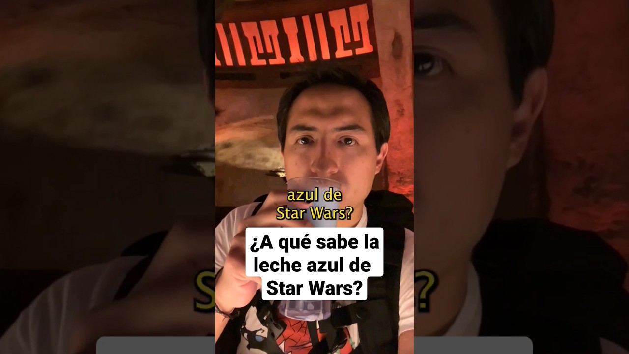 ¿A qué sabe la leche azul de Star Wars? - The Top Cómics - YouTube
