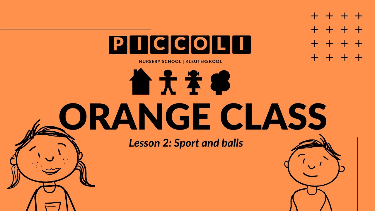 Piccoli nursery school orange class: lesson 2 - YouTube