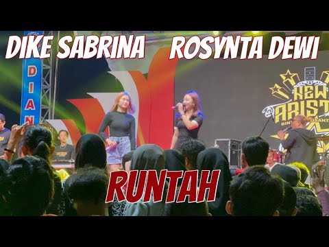 New Arista Rosynta Dewi ft Dike Sabrina Runtah ( Sekaten Solo 2022 )