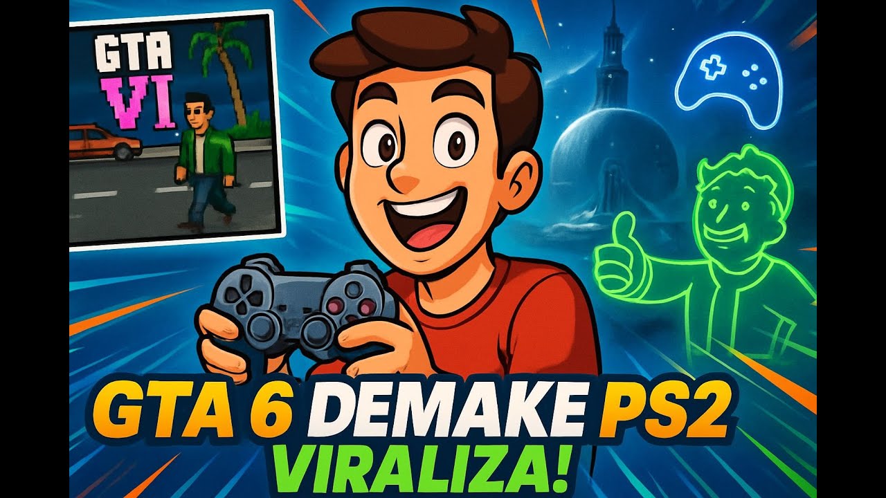 Giro Gamer: GTA 6 Demake PS2, Lançamentos de Maio e Polêmicas! - 24/05 ...